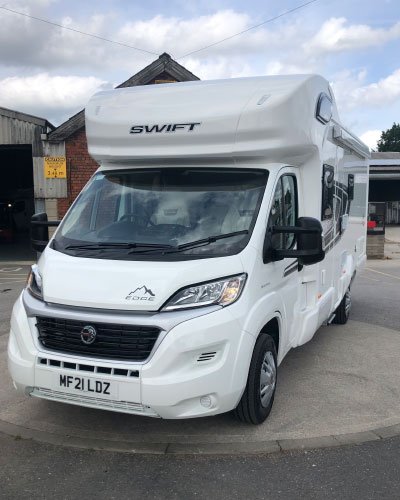 Swift Edge Motorhome Hire | Barlow Trailers