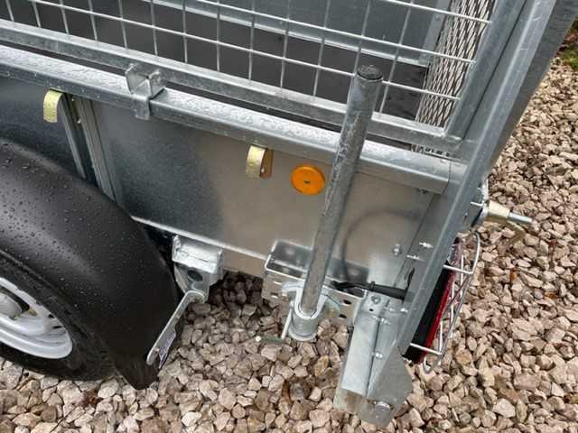 Ifor Williams Trailers Ifor Williams GD64 M 165R13 WH, RAMP, MESH SIDES ...