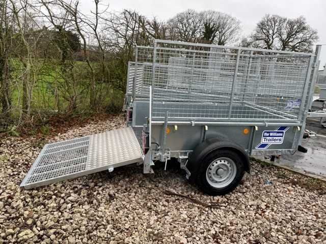 Ifor Williams Trailers Ifor Williams GD64 M 165R13 WH, RAMP, MESH SIDES ...