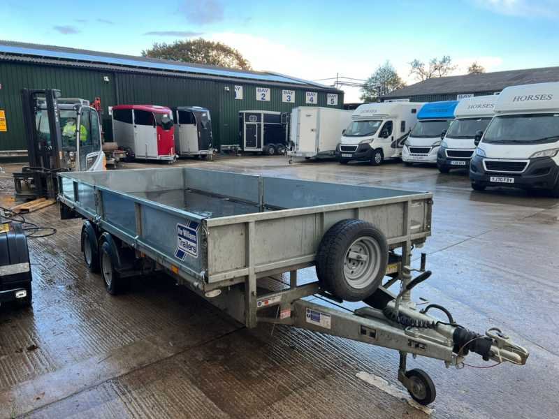 Ifor Williams Trailers **USED/ EX HIRE** Ifor Williams LM166 twin axle ...