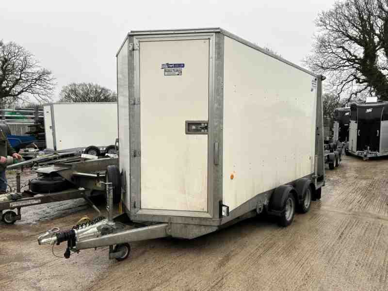 Ifor Williams Trailers **USED/ EX HIRE** Ifor Williams BV126 Box ...