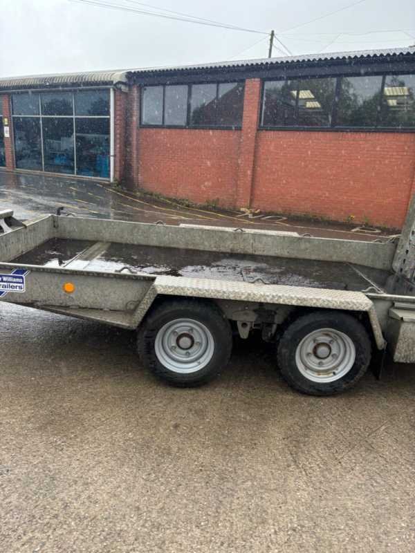 USED *** Ifor Williams GH126 1.2m RAMP, 185/70, LED Plant Trailer Twin ...