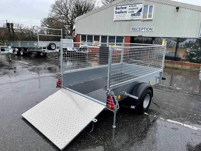 Ifor Williams Trailers Ifor Williams P7e on FLOTATION TYRES REAR RAMP ...