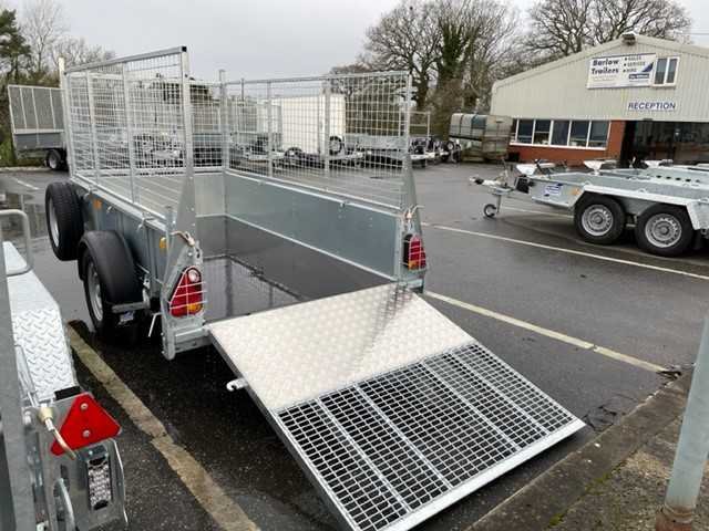 Ifor Williams Trailers Ifor Williams GD84 M 165R13 WH, RAMP, MESH ...