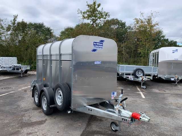 Ifor Williams Trailers Ifor Williams P8G 8'x4'x5' 165R13 WH TWIN-AXLE ...