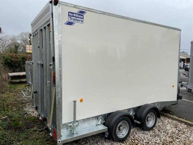 Ifor Williams Trailers Ifor Williams BV126G 7' H/R RAMP/DOORS 155/70R12 ...