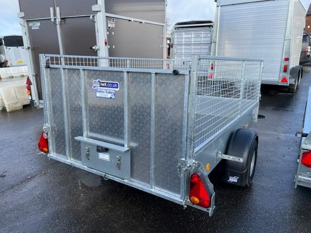 Ifor Williams Trailers Ifor Williams P8e on FLOTATION TYRES REAR RAMP ...